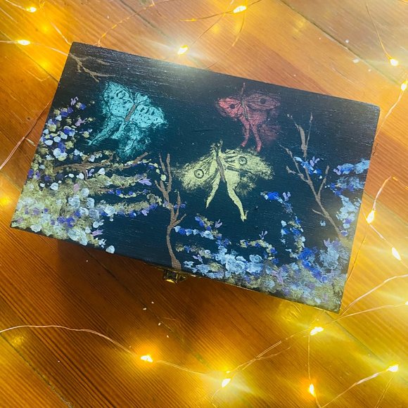 Handmade | Art | Butterfly Pixi Box | Poshmark